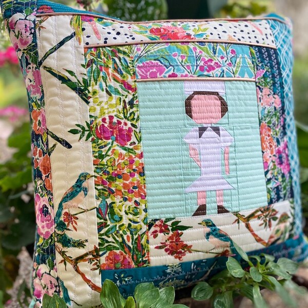Nurse Quilt Block PDF Pattern - Includes Instructions for 6 Inch and 12 ...