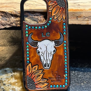 Custom Bullskull Phone Case - Etsy