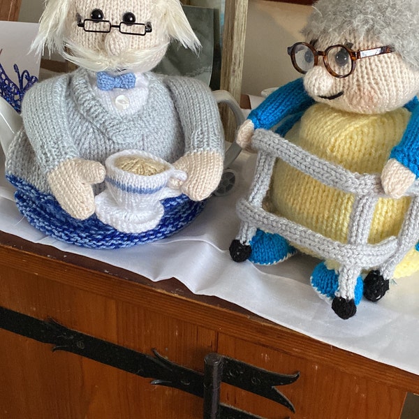 Tea Cosy Knitting Pattern. PDF Digital Download. Grandpa.cosypots ...