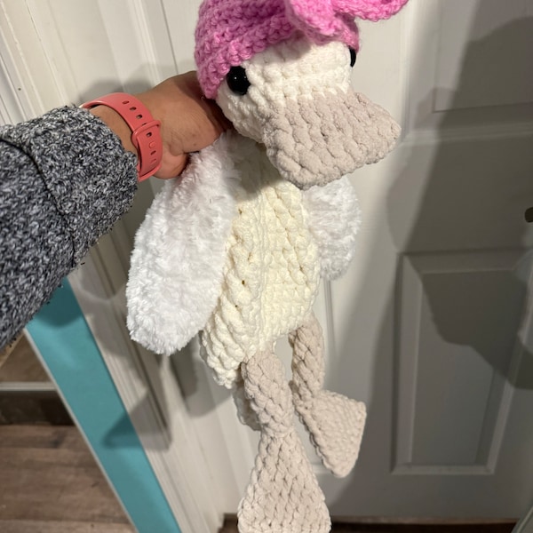 Double Pack - Duck and Mini Duck Snuggler Crochet Pattern Amigurumi ...