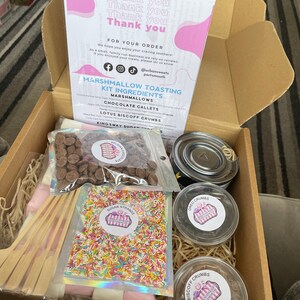 Marshmallow Toasting Kit - Etsy UK