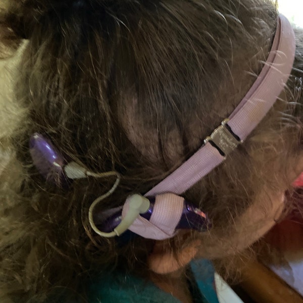 Cochlear Implant Headband - Adjustable Length - Silicone Lined - Non ...