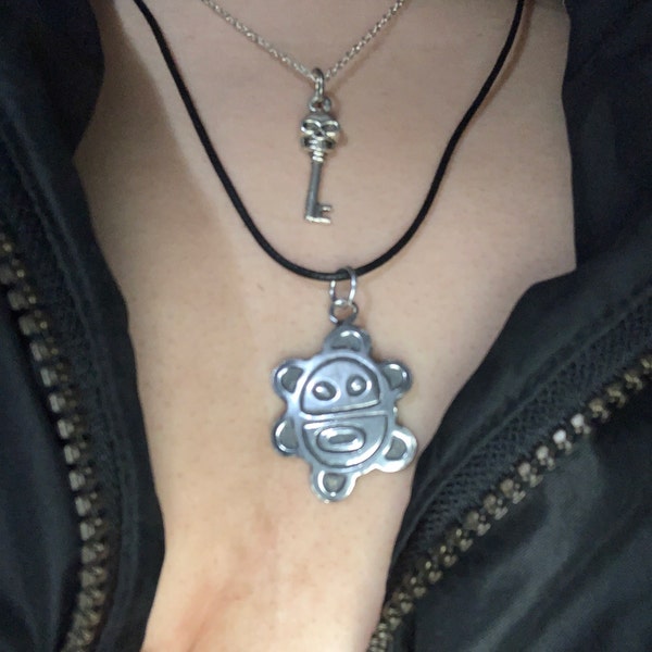 Taino Indian Petroglyph Sun God Puerto Rico SOL DE JAYUYA Pewter ...