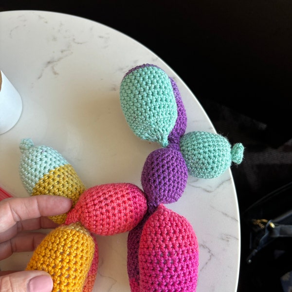 Balloon Animal Dog Crochet PATTERN ONLY Instant DOWNLOAD Puppy ...