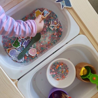 Ultimate Underwater Seaside Beach Sensory Play Tray Kit Messy Play Sea ...