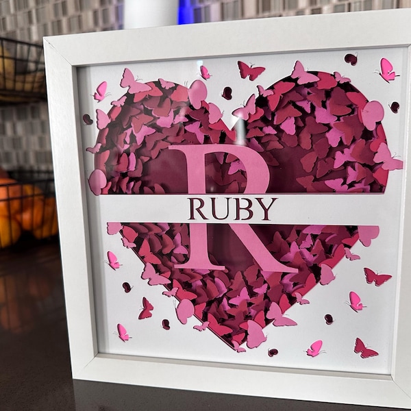 3D Family Gallery Shadow Box Svg, Family Layered Svg, Custom Names, Family Sign, Multi Photo ...