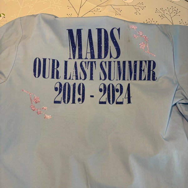 Personalised Leavers Day Shirts | School Leavers 2025 | Feather Trim ...