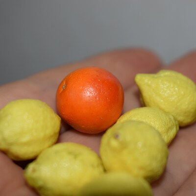 Miniature Oranges 1/6 1/12 Scale Halves of Oranges Mini - Etsy
