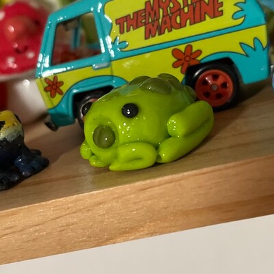 Neon Toadstools: Handcrafted Polymer Clay Desk Friends and Charms ...