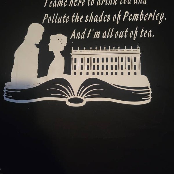 Pride and Prejudice Svg Darcy Svg Elizabeth Bennet Svg Pemberley Svg ...