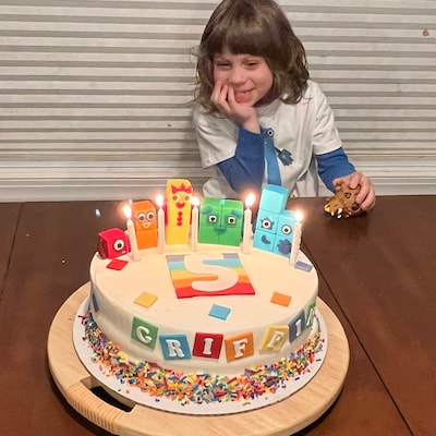 Numberblocks, Edible Numberblocks, Fondant Numberblocks, Numberblocks ...