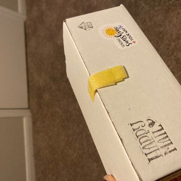 HELLO BEAUTIFUL Sunflower Snack Box, Sunshine Gift , Yellow Box of ...