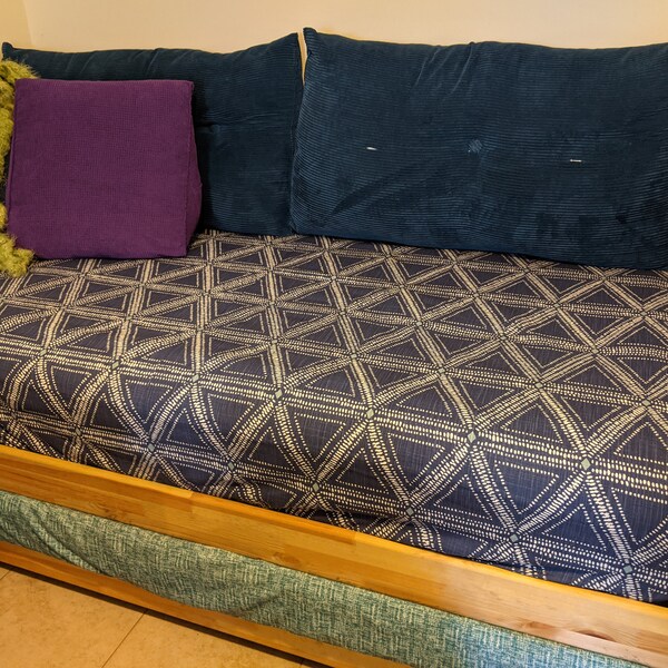 Fitted Daybed Cover in Twin, Twin Xl and Full Mattress Cover, Customize ...