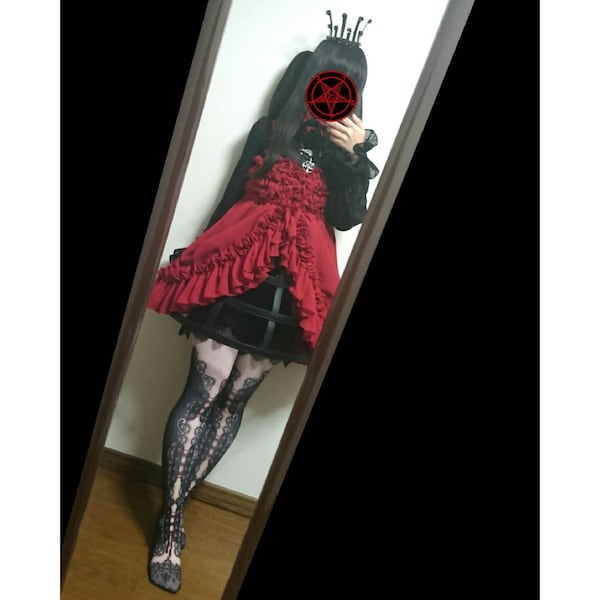 Black Gothic Punk Choker/shoulder Pads Decorated With Spikes and ...