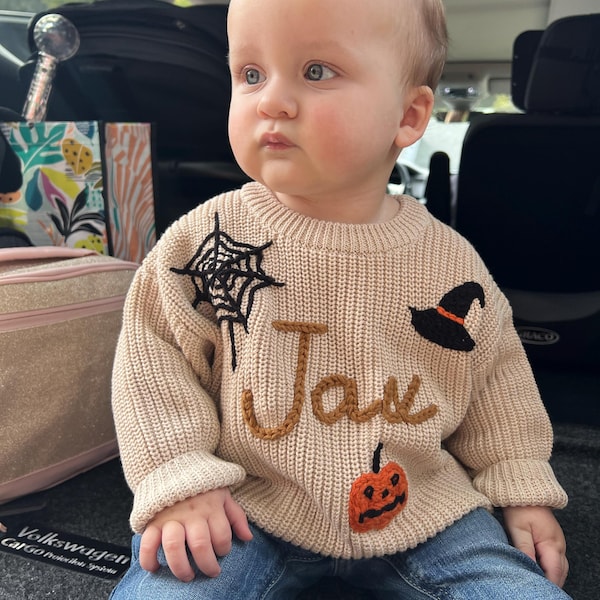 Hand Knitted Marching Ducks Baby&toddler Sweater,cute Ducks Hand ...