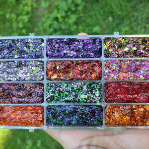 HAPPY HALLOWEEN Chunky Halloween Glitter Mix Spooky - Etsy