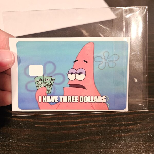 Money Meme Glossy Debit Card Skin Credit Card Skin Card Waterproof ...