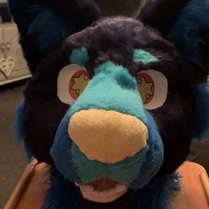 Boar or Pig 3D Printed Fursuit Head Blank Complete Headbase Kit Moving ...