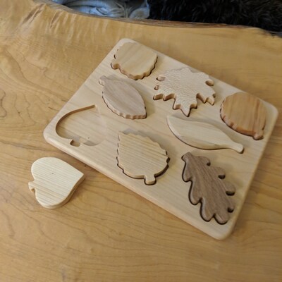 20 Natural Tree Building Blocks Montessori Inspired Wooden Toy Natural ...