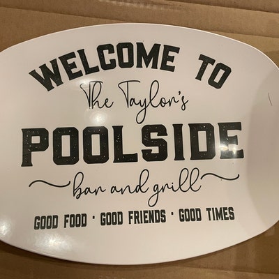 Personalized BBQ Platter With Names BBQ Plate Grilling - Etsy