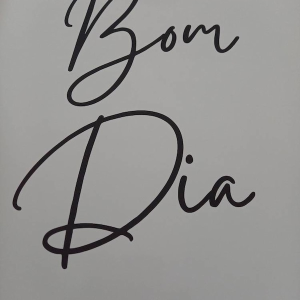 Bom Dia | Bom Dia Poster | Printable Wall Art | Good Morning ...