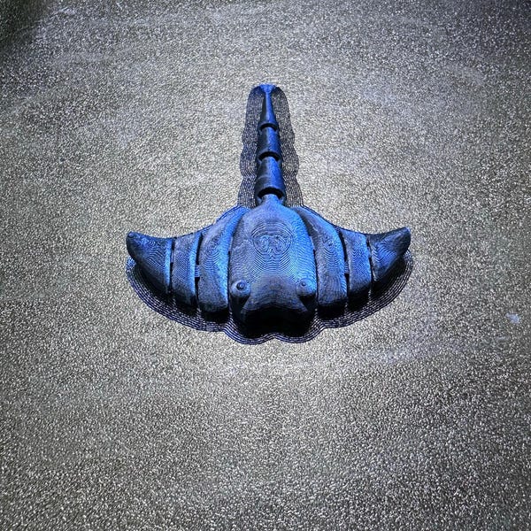 Tiny Stingray, Cinderwing3d, STL File for 3D Printing, STL Print Files ...