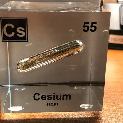 Scandium Element Cube - Etsy