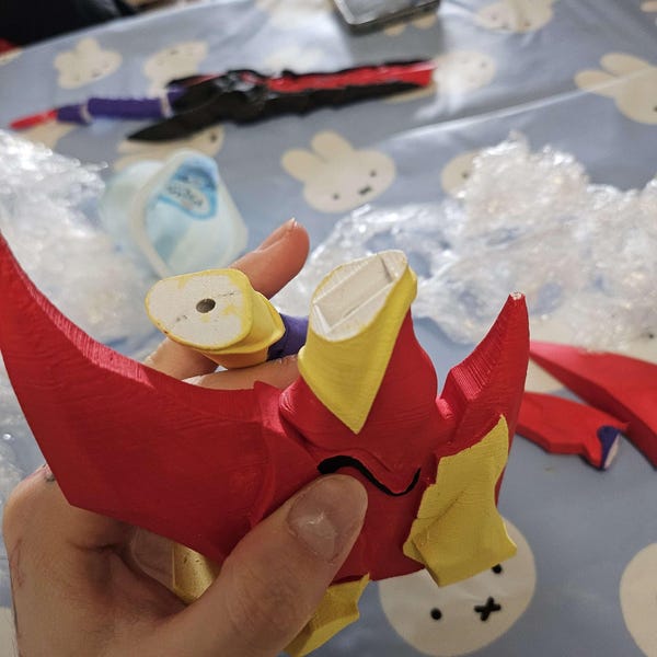 Valorant Elderflame Vandal/valorant Cosplay/valorant Skin/original Size ...