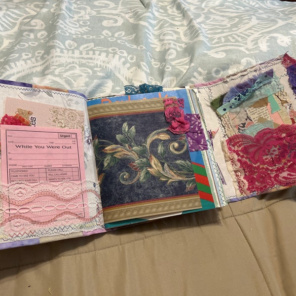 Junk Journal, Art Journal, Paper Bag Journal, Memory Keeper, Glue Book ...