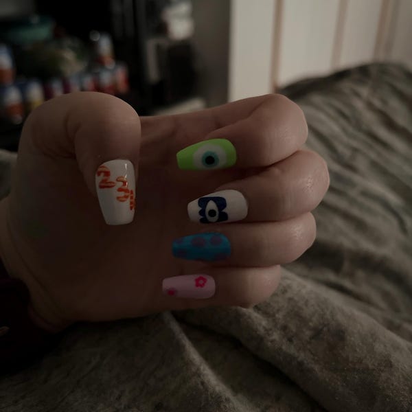 Friday the 13th Inspired Press on Nails | Luxury Nails | Halloween ...