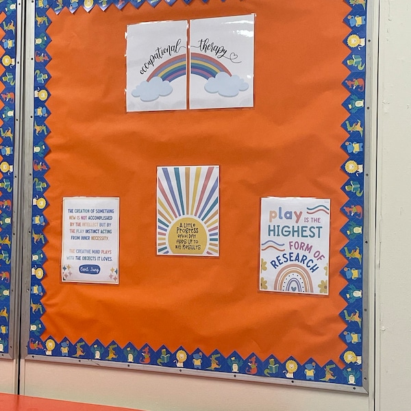 20 Occupational Therapy Poster Office Decor OT School Therapist Wall ...