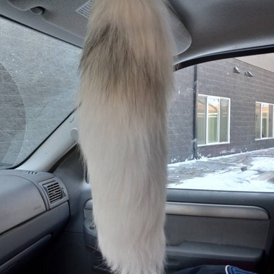 Blue Fox Tails and Silver Fox Tails - Etsy
