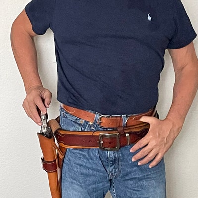 The mesquite Rig, Mexican Double Loop Holster, Colt SAA M 1873 ...