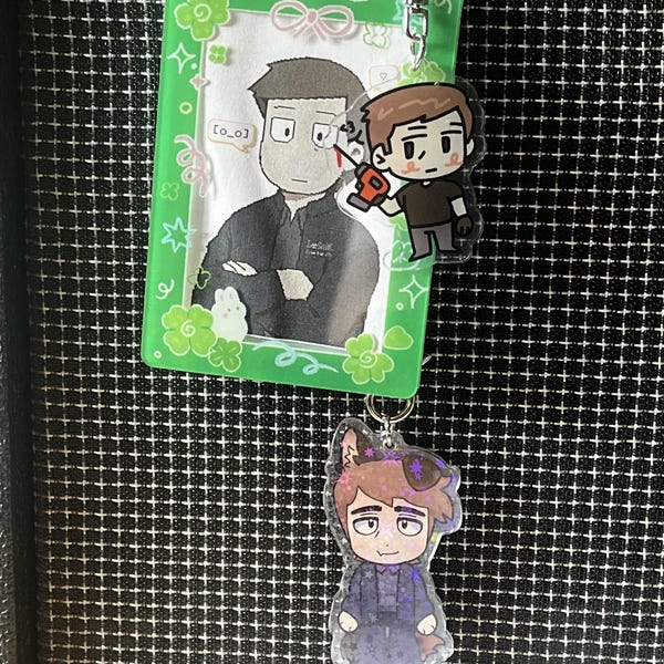 MOUTHWASHING Keychains + Stickers, Anya, Curly, Daisuke, Swansea, Jimmy ...