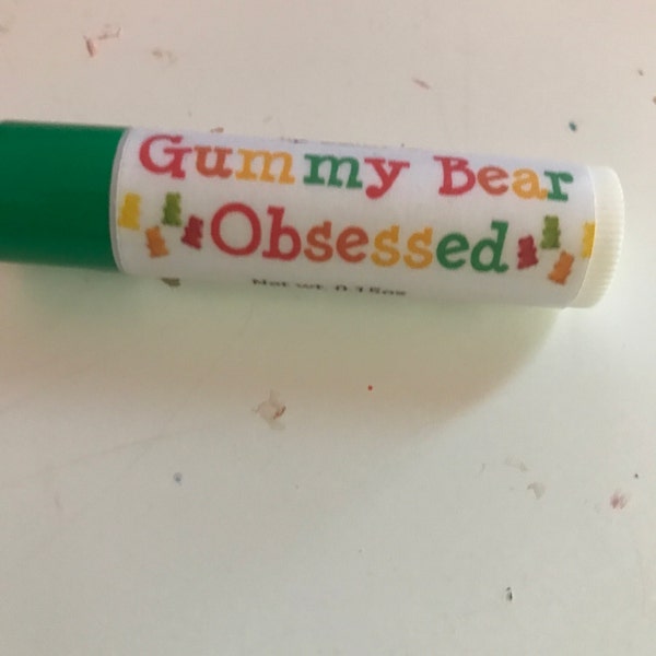 Gummy Bear Obsessed Lipsessed Lip Balm 1 - Etsy