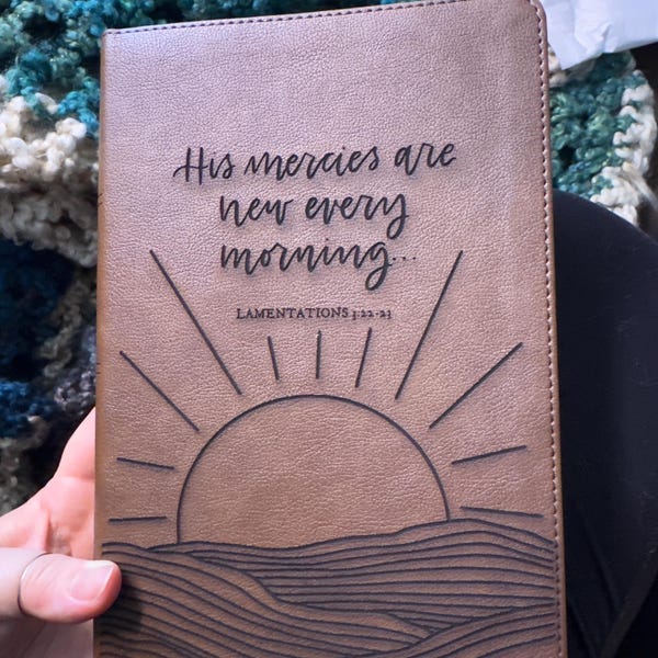 PERSONALIZED CSB Note Taking Bible - Sea Blue - the Grass Withers, the ...