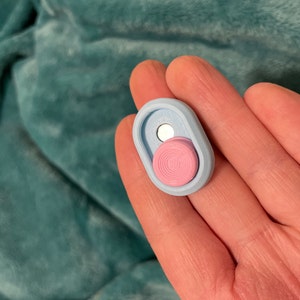 3D Printed Customizable Magnetic Haptic Slider Fidget Toy Desk Toy, Eco ...