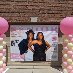 Graduation Banner, Prom Banner, Custom Retractable Banner, Roll up ...
