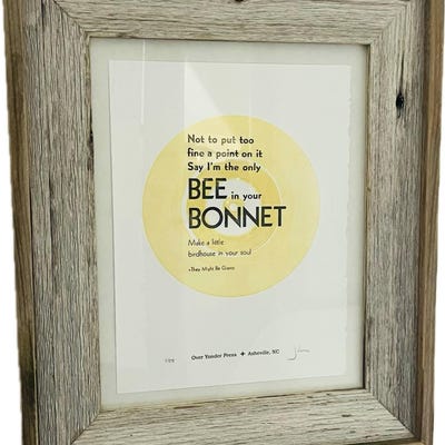 Cornerblock Frame in Rust Farmhouse Picture Frame Wood Picture Frame - Etsy