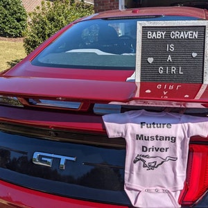 Stroller Today Mustang Tomorrow Baby Bodysuit/onepiece. - Etsy