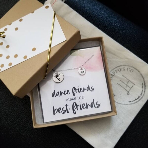 Personalized Dance Gifts, Ballet Necklace, Dance Recital Gifts ...