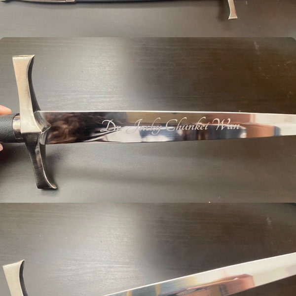 Personalized Medieval Dagger With Free Engraving - Etsy
