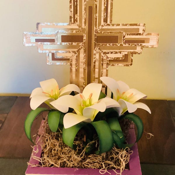 Lily Flower Multilayer SVG/ Lily Flower CNC File/ Cricut File / Cutting ...