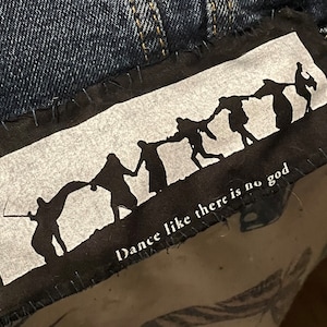 Squat the Moon SQUATTERS RIGHTS Patch Esoteric Anarchist I - Etsy