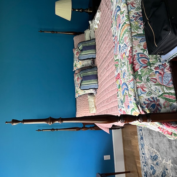 Wood Finial Replacement Bed Post 4-7/8 H X 2-3/4 W X 1-3/4 Base. Wood ...