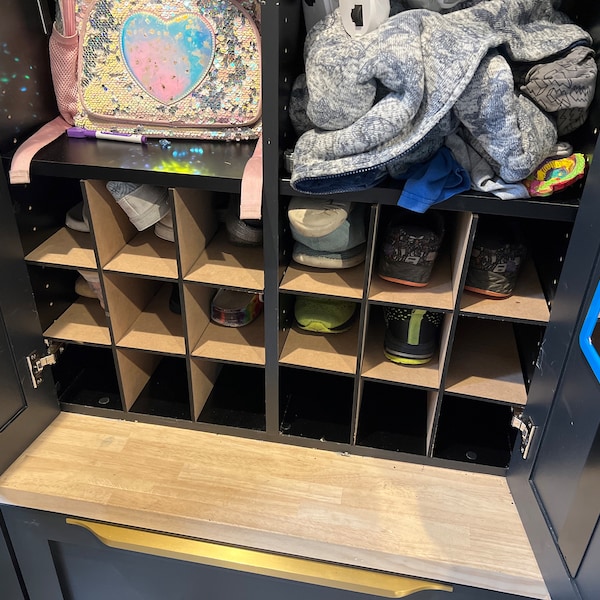 3x3 Cubby Organizer Insert: Unfinished MDF Cube Shelves - Etsy