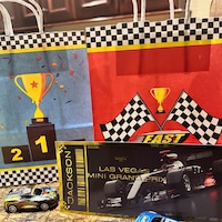 Personalised Grand Prix Ticket, Foil Voucher, Motor Car Racing Voucher ...