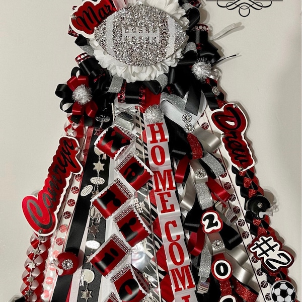 Mini Custom Homecoming Mum, Mom Spirit Mum, Peewee Mum, Little League ...