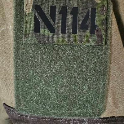 Skeleton Shaka Hang Loose Patch IR Combat ID Patch Military Patch ...