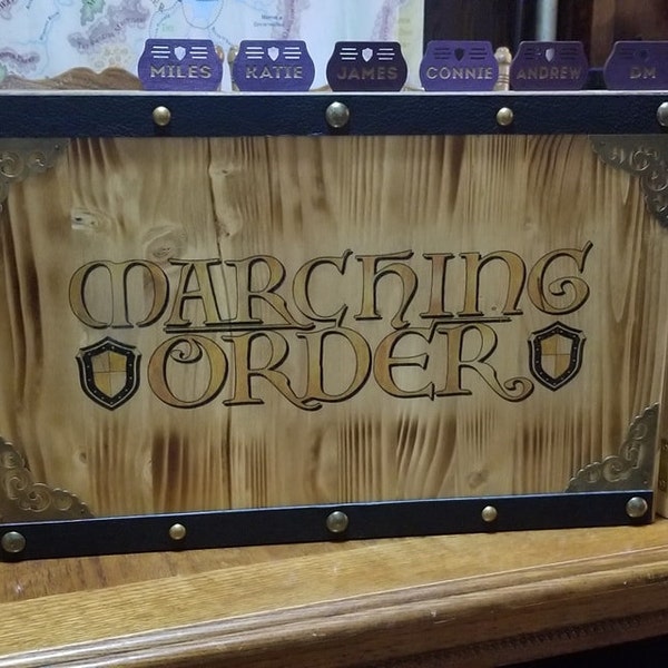 Customizable Handmade Solid Wood Dungeon Master's Screen - Etsy